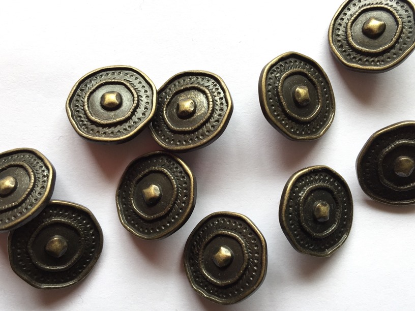 Metal buttons | metal sewing buttons | TextileGarden
