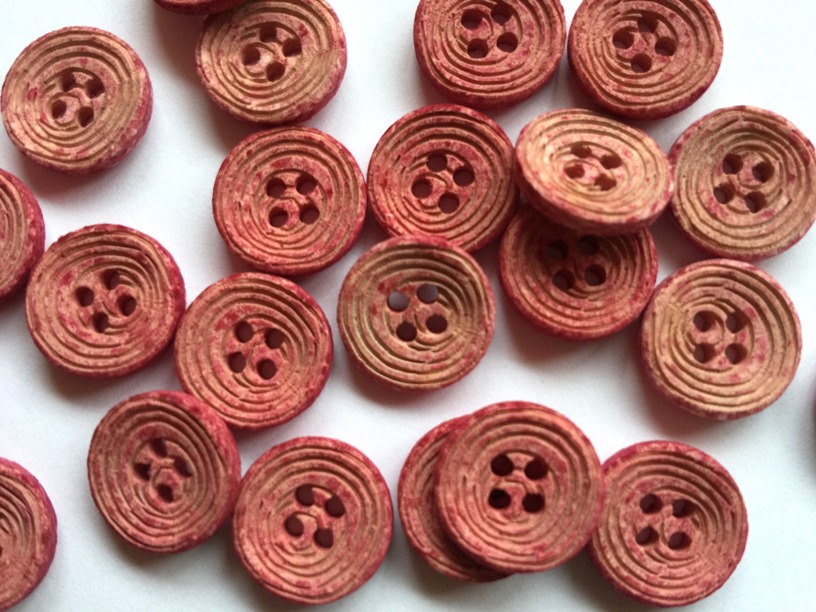 Wooden buttons | bamboo | wood | toggle | TextileGarden