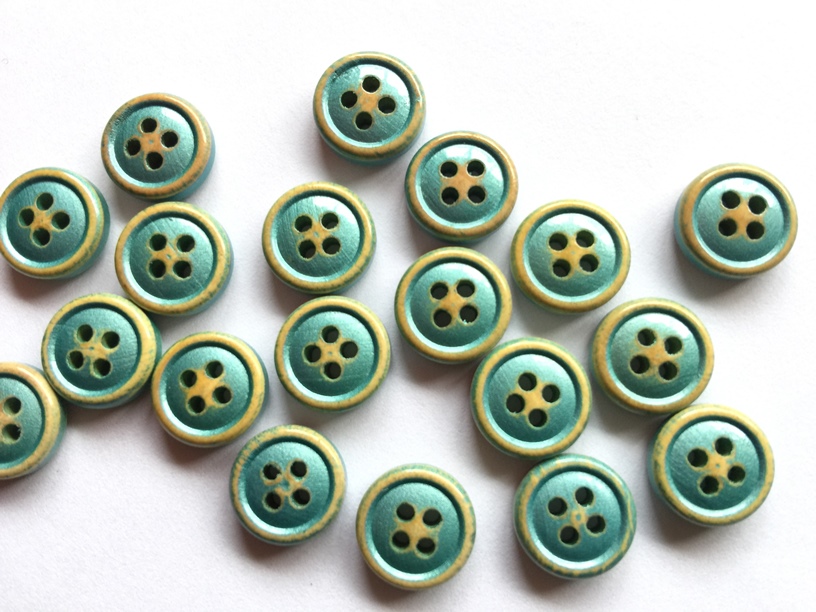 Wooden buttons | bamboo | wood | toggle | TextileGarden