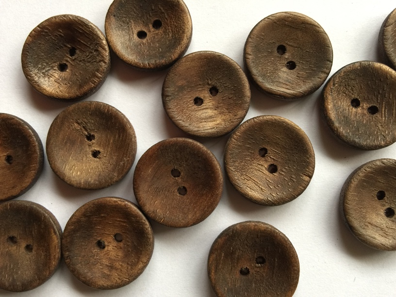 Wooden buttons | bamboo | wood | toggle | TextileGarden