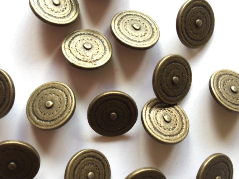 Metal buttons | metal sewing buttons | TextileGarden