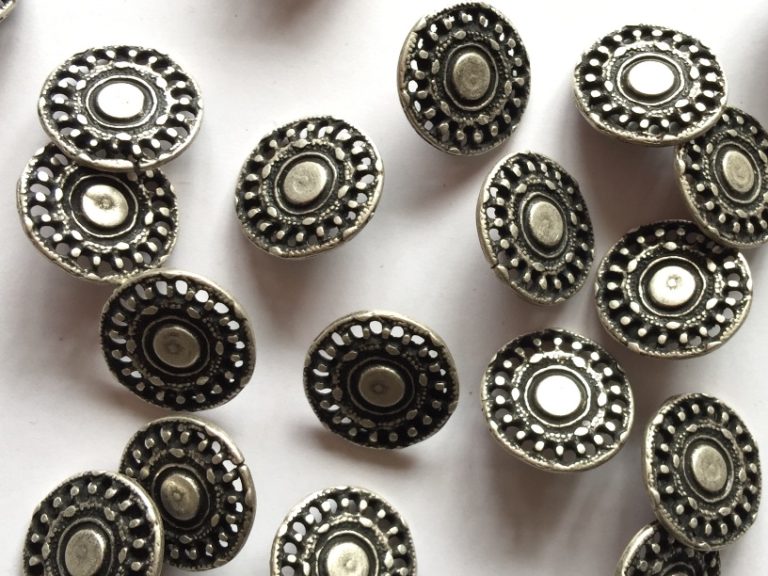 Metal buttons | metal sewing buttons | TextileGarden
