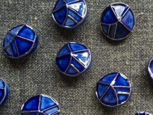 Ceramic buttons | porcelain buttons | TextileGarden