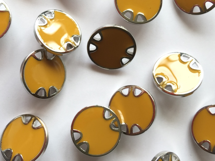 Metal buttons | metal sewing buttons | TextileGarden