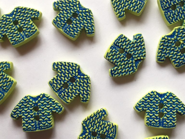 Novelty buttons | Sheep buttons | TextileGarden