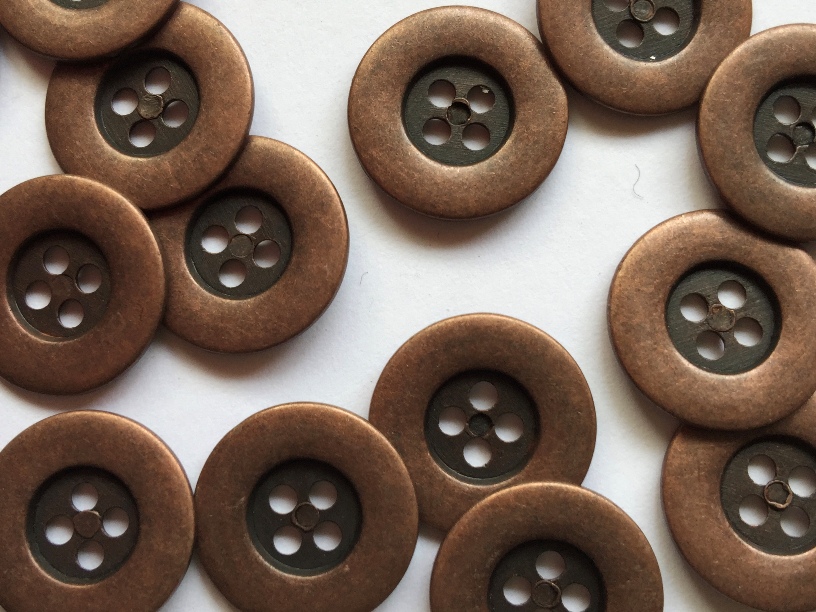 Metal buttons | metal sewing buttons | TextileGarden