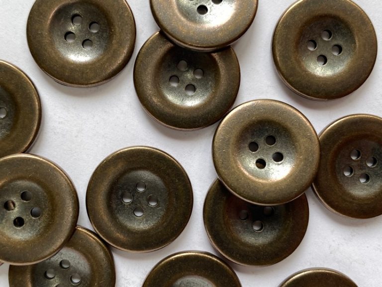 Metal buttons | metal sewing buttons | TextileGarden