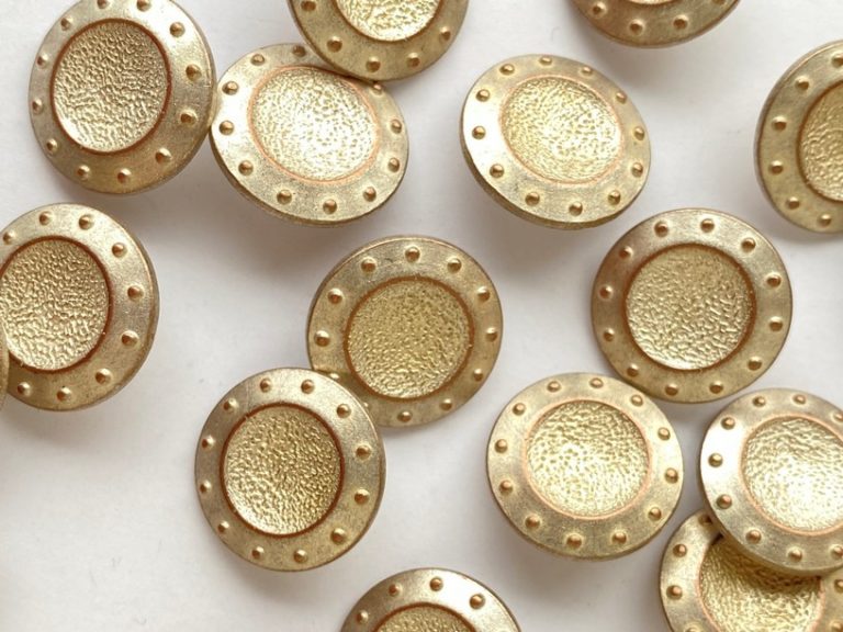 Metal buttons | metal sewing buttons | TextileGarden