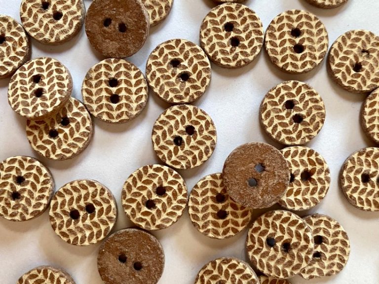Buttons | Coconut shell | TextileGarden