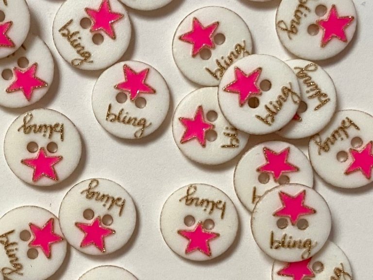 Novelty buttons | Sheep buttons | TextileGarden