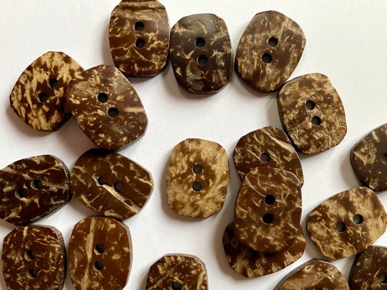 Buttons | Coconut shell | TextileGarden