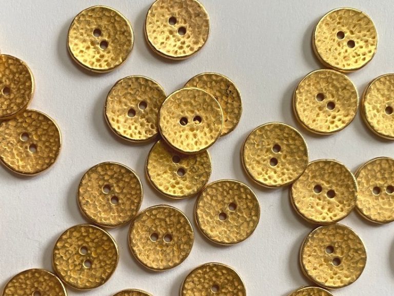 Metal buttons | metal sewing buttons | TextileGarden
