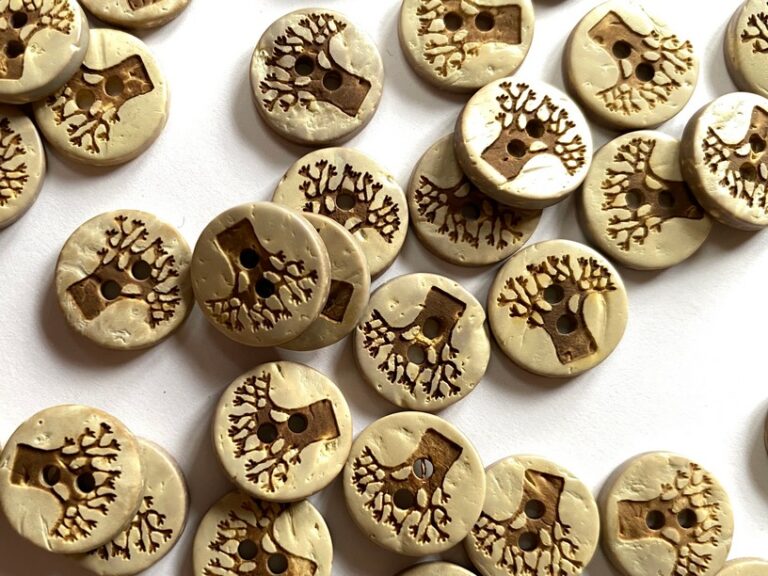 Buttons | Coconut shell | TextileGarden